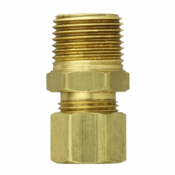 Compression Brass Adapter - Tank Adapter Drilled Thru - Topa