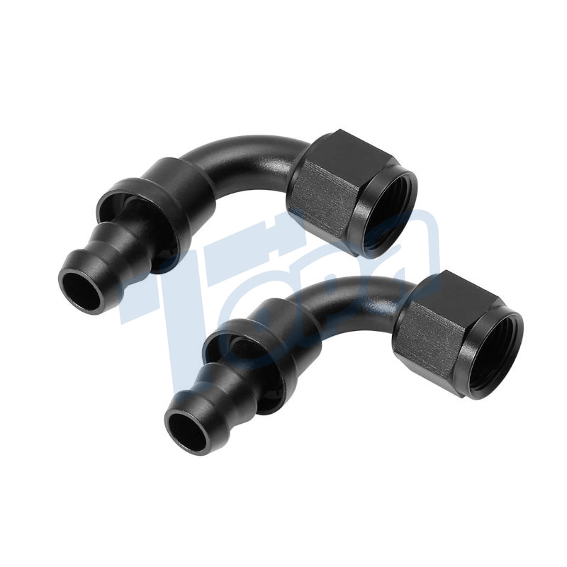 90° Elbow Push Lock Hydraulic An Fittings Wholesaler - Topa