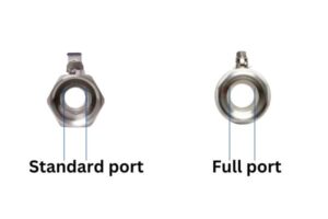 Full Port vs Standard Port Ball Valve: Key Differences